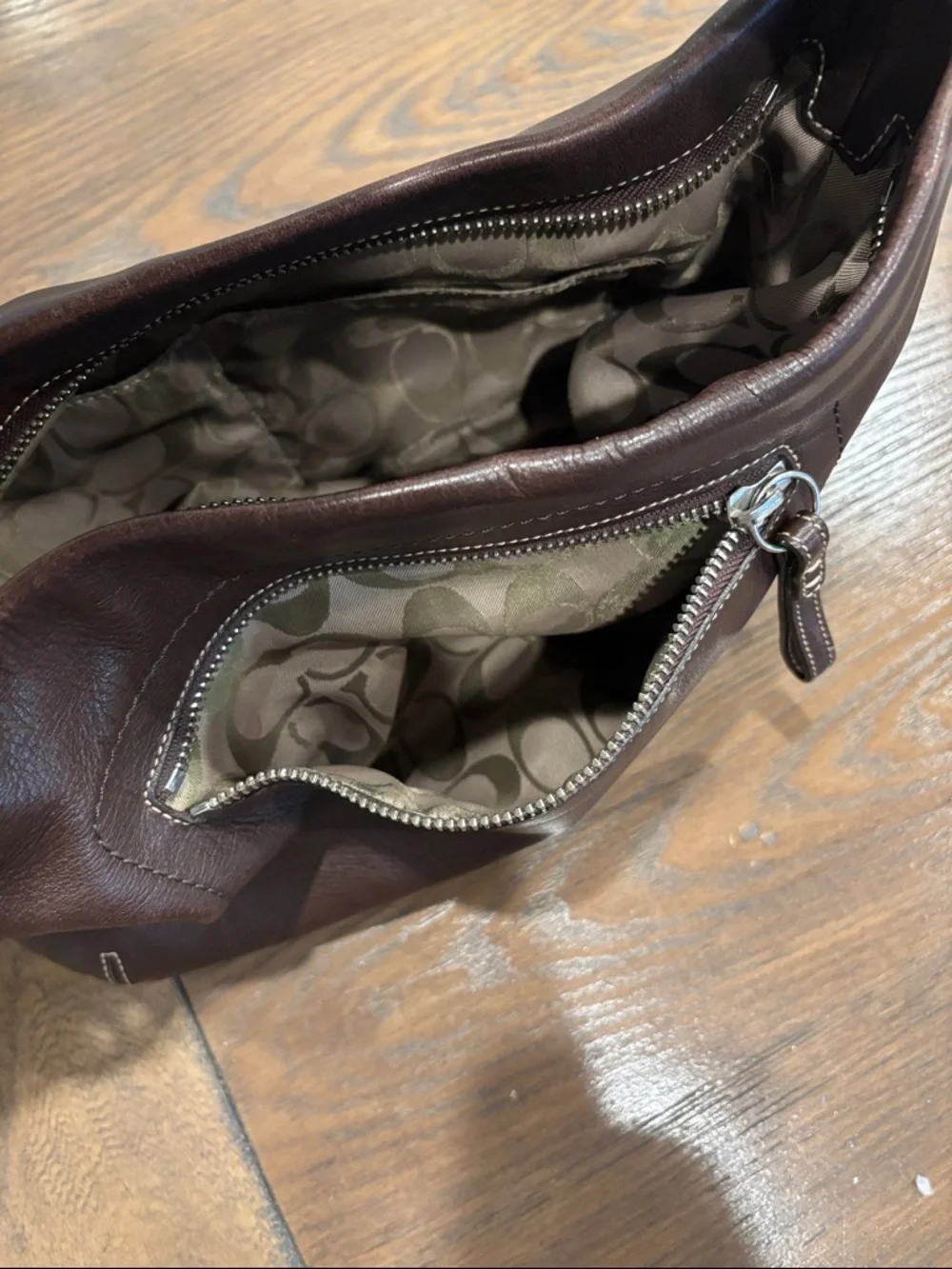 Coach | Bags | Coach Y2k East West Legacy 417 Classic Brown Leather ...